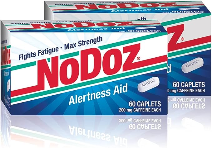 200mg Caffeine Pill Alertness Aid Buy Now from Amazon | NoDoz